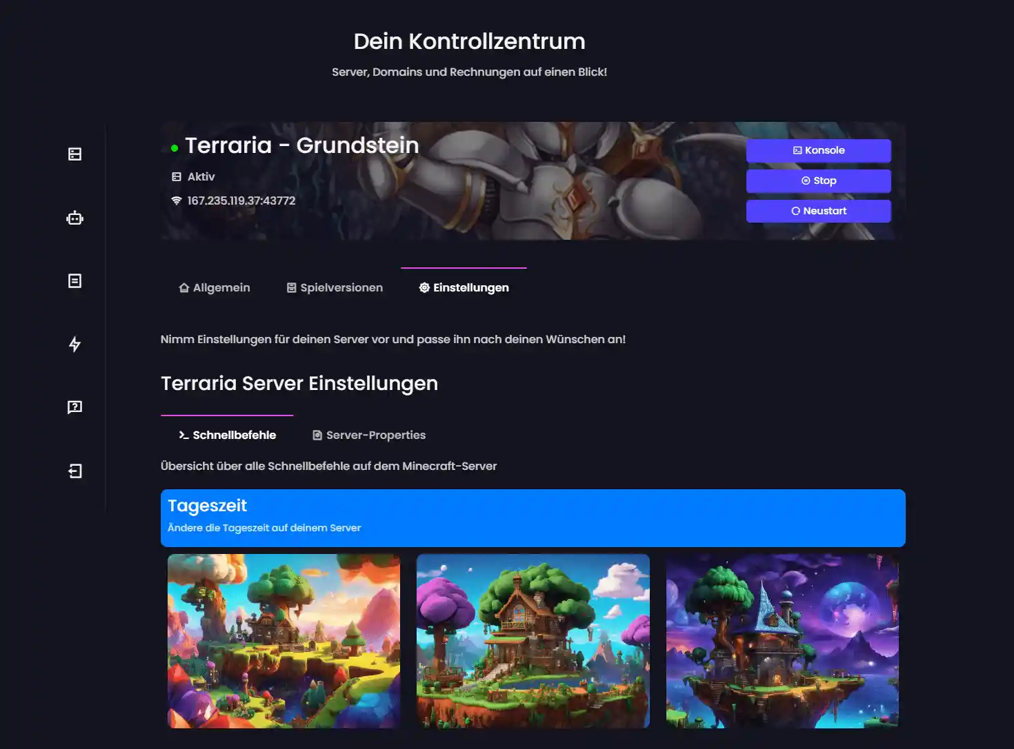ByteBlitz.de | Premium Game-Server ab 2,49€/Monat